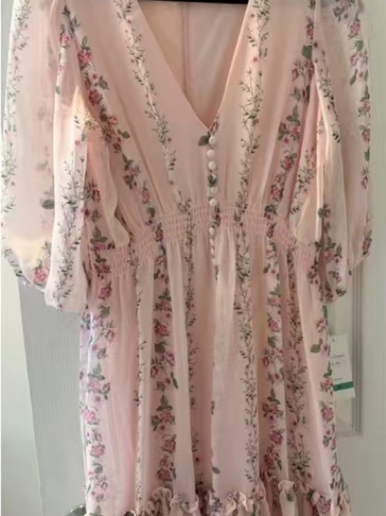 Taylor | Dresses | Taylor Pink Floral Maxi Dress | Poshmark